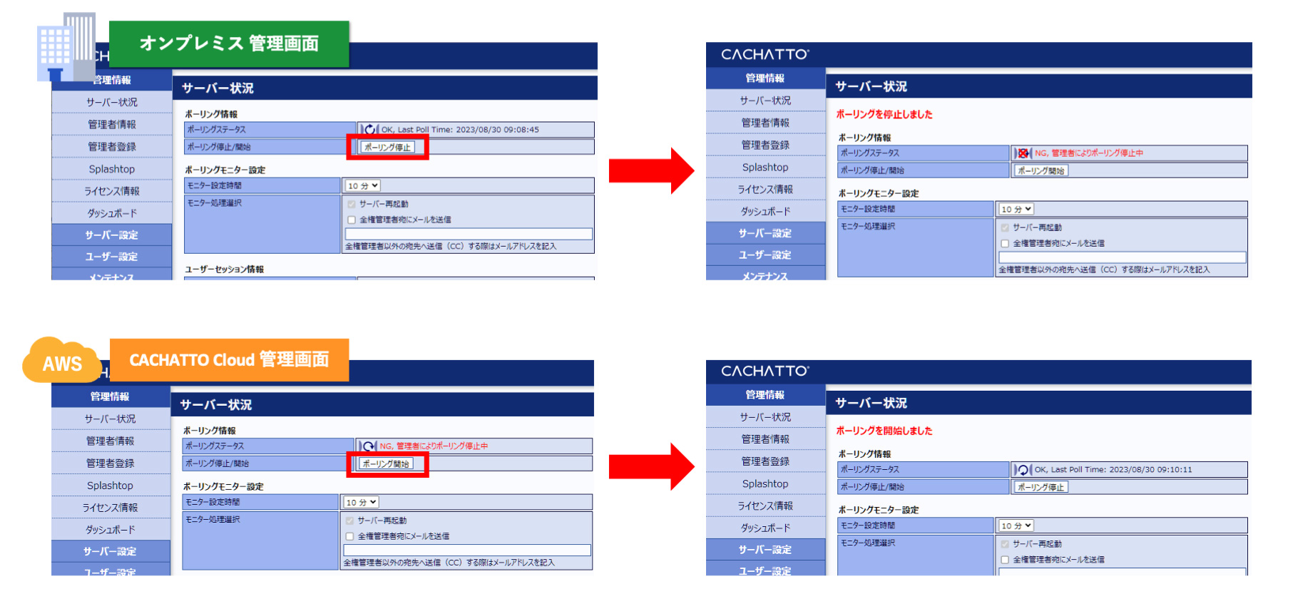 オンプレミス型CACHATTOサーバーからクラウド型CACHATTO Cloudへの移行手順 | CACHATTO公式ブログ
